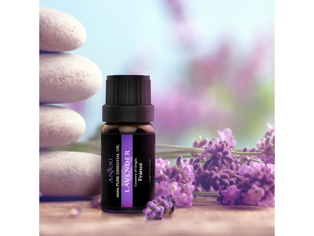 Anjou Essential Oils Set Of 6 10ml Bottles 100 Pure Aromatherapy