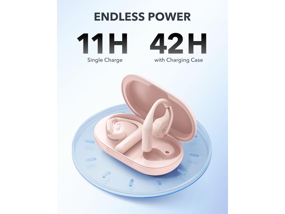 Anker Soundcore AeroFit Bluetooth 5.3 Ακουστικά Open-Ear με BassUp ...