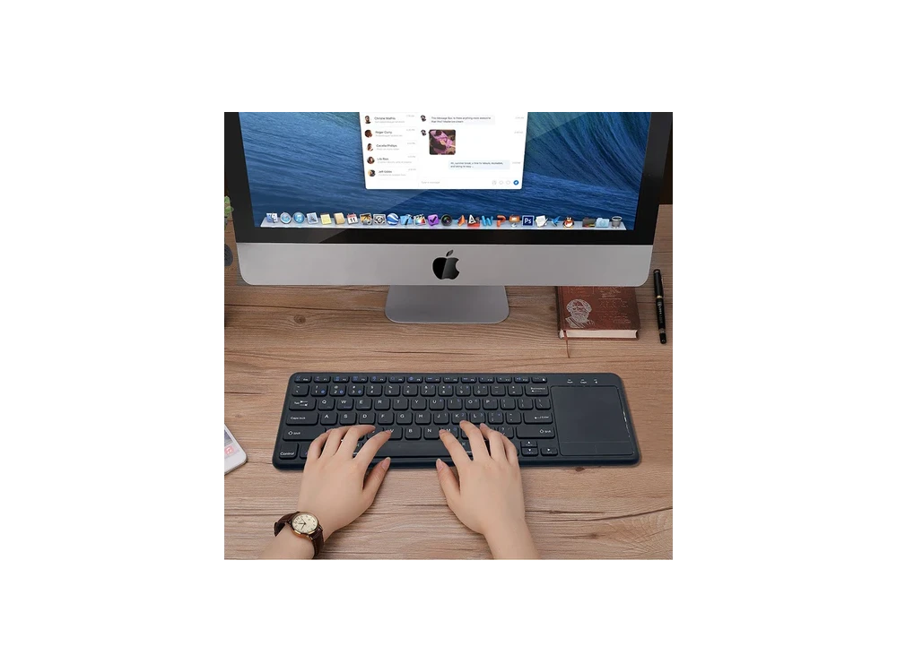 Nordic Ultra Slim Bluetooth Πληκτρολόγιο Multi-Device Keyboard με ...