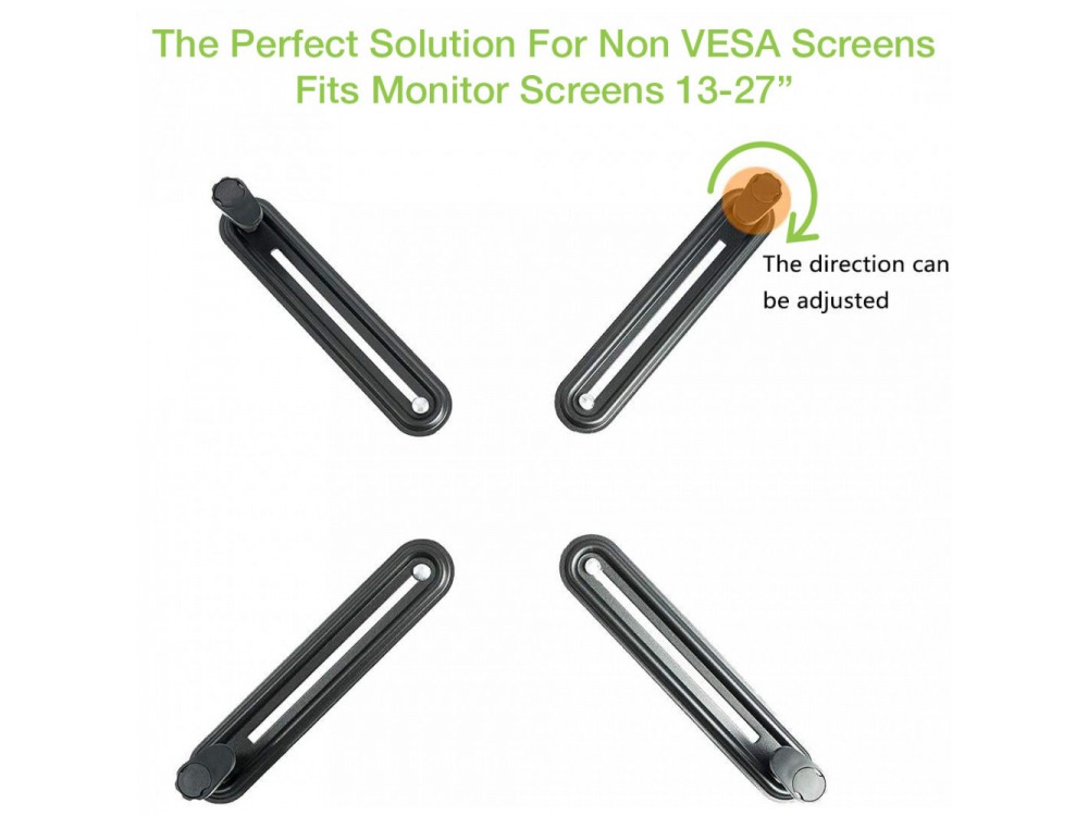 Techly Mounting plate Non-VESA 13"- 27", Αντάτορας VESA για TV ή ...